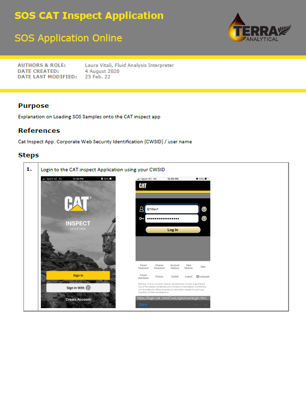 SOS Web Videos | Terra Analytical
